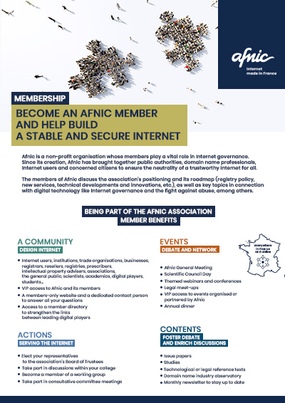 Afnic membership Become an Afnic member - Afnic