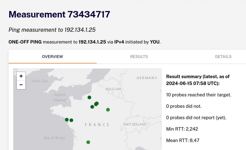 RIPE Atlas probes, the world's largest Internet monitoring system