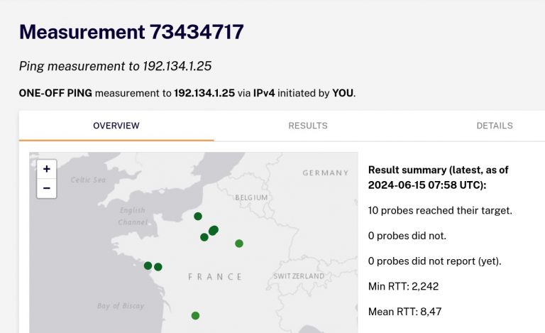 RIPE Atlas probes, the world's largest Internet monitoring system